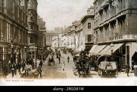 View towards Birmingham City centre (including the Bullring, the ...