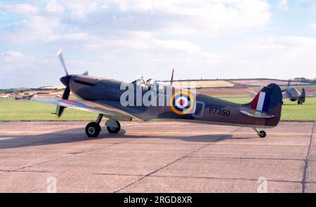 Supermarine Spitfire Mk IIa P7350 is the oldest airworthy Spitfire in ...