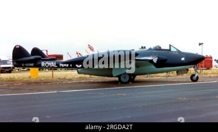de Havilland DH.112 Venom FB.50 J-1601 (msn 811), ex Swiss Air Force ...