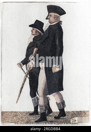 ARCHIBALD HAMILTON ROWAN Irish patriot with his autograph Stock Photo ...