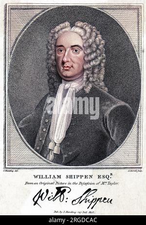 WILLIAM SHIPPEN Jacobite supporter Stock Photo - Alamy
