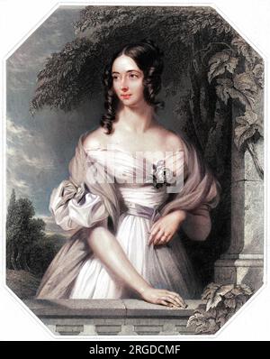 EMILY HARRIET (nee Kerrison) countess STANHOPE (1813 - 1873), wife of ...