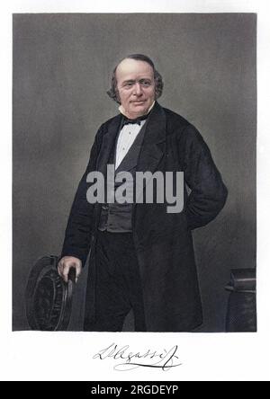 Louis Agassiz, Swiss-American naturalist Stock Photo - Alamy