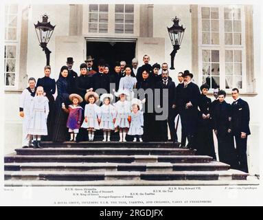 King Edward VII and Tsar Nicholas II Stock Photo - Alamy