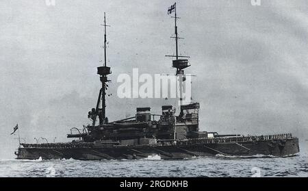 HMS Nelson, battleship, Nelson class Stock Photo - Alamy