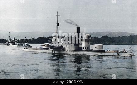 Austrian Monitor Gunboat Stock Photo - Alamy