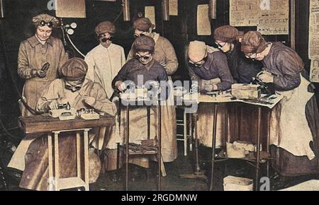 Women welders in World War II, circa 1940's Stock Photo - Alamy