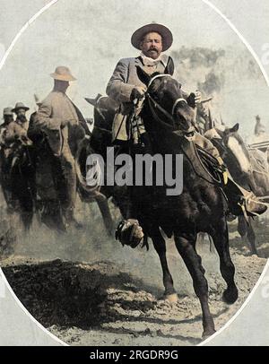 Pancho Villa On Horseback Stock Photo - Alamy