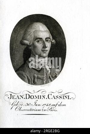 Jean Domin Cassini - Astronomer Stock Photo - Alamy