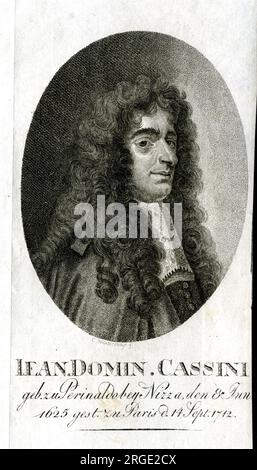 Jean Domin Cassini - Astronomer Stock Photo - Alamy