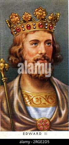King Edward II Stock Photo - Alamy