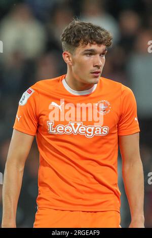 Kyle Joseph #9 of Blackpool during the Sky Bet League 1 match Bolton ...