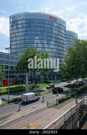 Essen, Germany. 04th Aug, 2023. Eon CFO Marc Spieker stands in the ...
