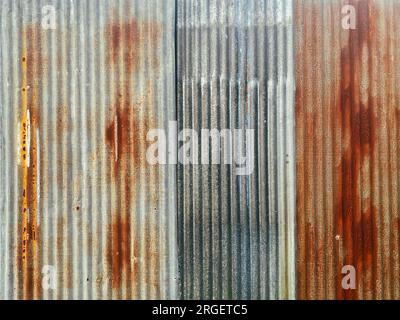 Old zinc rustic vertical texture and background Stock Photo - Alamy