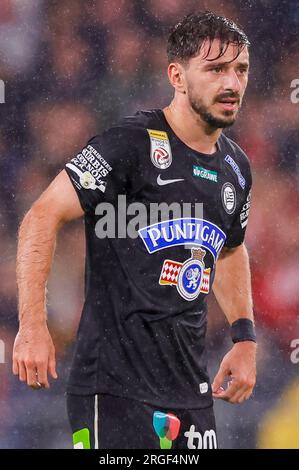 Otar Kiteishvili of SK Sturm Graz in action during the UEFA Champions ...