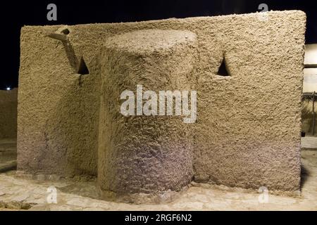 an archaeological mosque built of muds in riyadh in Saudi Arabia Stock ...