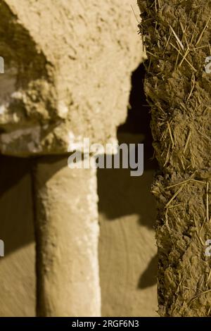 an archaeological mosque built of muds in riyadh in Saudi Arabia Stock ...