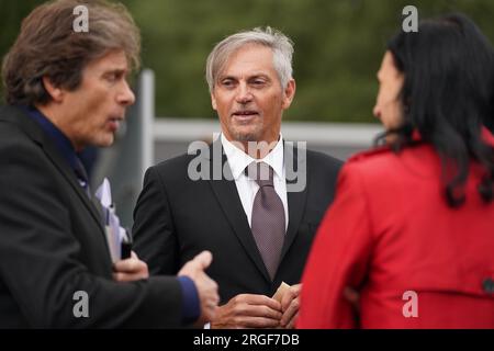 Alan Sharples, the brother of landlord Mark Sharples, speaks to the ...