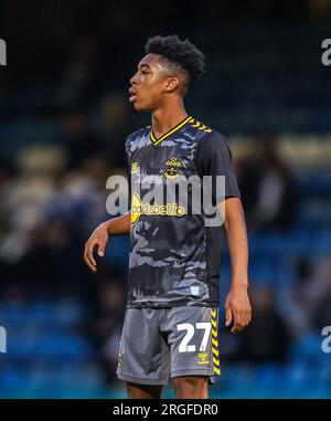 Southampton's Samuel Amo-Ameyaw during the Carabao Cup first round ...