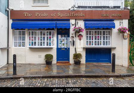 Exterior of The pride of Spitafields in London , United Kingdom Stock ...