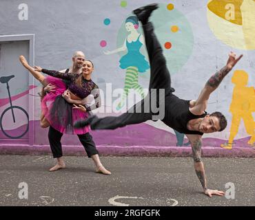 Gifford Park, Edinburgh, Scotland, UK. 9 August 2023. Beats on Pointe ...