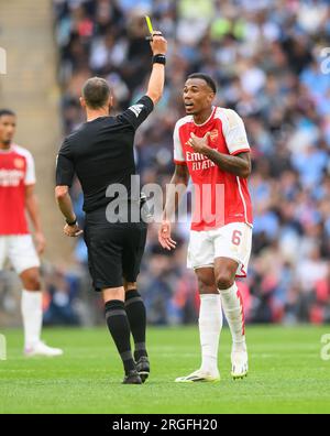 Referee Stuart Attwell during the Premier League match at Craven ...