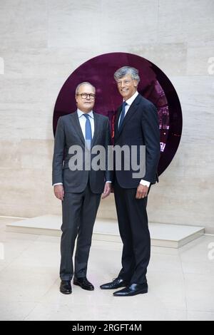 AMSTERDAM - Portrait of CFO Ferdinand Vaandrager of ABN AMRO after the ...