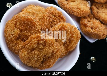 Anarsa which is an authentic sweet snack especially made in the festive ...