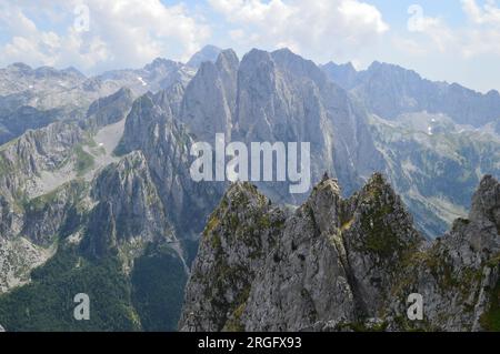 Summer hiking on Prokletije mountain, Montenegro Stock Photo - Alamy