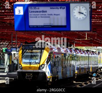 Almere Centrum railway station in Almere, The Netherlands Stock Photo ...