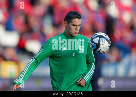 Mariusz Stepinski of Aris Limassol seen during Eliminations UEFA ...