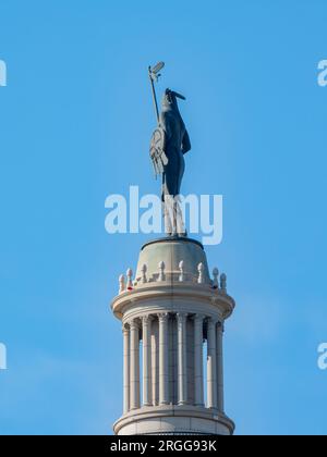 Memorial statue at the Oklahoma State Capitol Building Stock Photo - Alamy