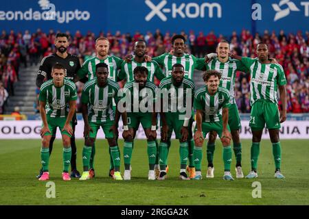 Aris Limassol team seen during Eliminations UEFA Champions League 2023/ ...