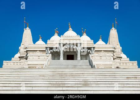 BAPS Shri Swaminarayan Mandir, Atlanta, Georgia, USA Stock Photo - Alamy