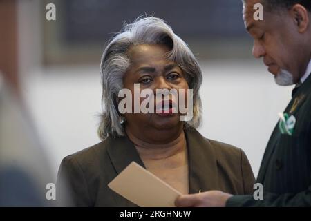 State Rep. RHETTA BOWERS, (D-Rowlett) in late afternoon action at the ...