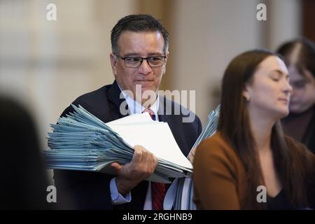 State Rep. CRAIG GOLDMAN, R-Fort Worth) in late afternoon action at the ...