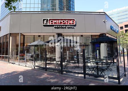 SAN DIEGO, California: Chiptole Mexican Grill Restaurant Stock Photo ...