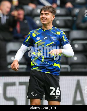 Darren Robinson of Derby County during the Sky Bet Championship match ...