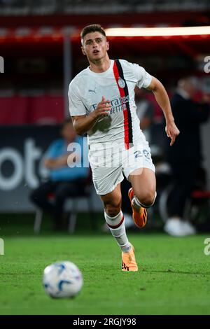 Lorenzo Colombo of AC Milan during the UEFA Europa League match at ...