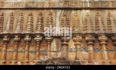 Carvings of Aedicula on the Aghoreshwara Temple, Ikkeri, Shimoga ...