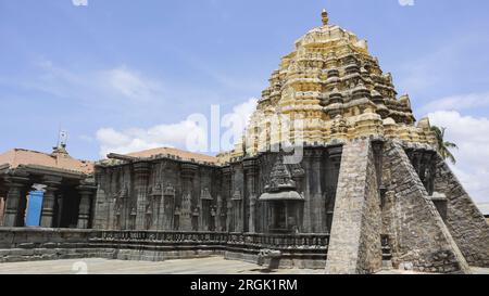 Sri Basaveshwara Temple, Built in Vijayanagara Style in 14th Century ...