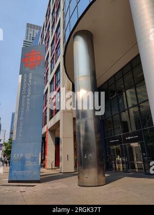 Canadian Broadcasting Centre CBC Building Stock Photo - Alamy