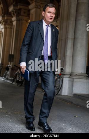 Greg Hands, Chairman of the Conservative Party, attends cabinet in ...