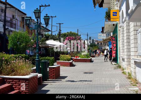 Kassandreia, Greece - June 08, 2023: Kassandra Peninsula in Halkidiki ...