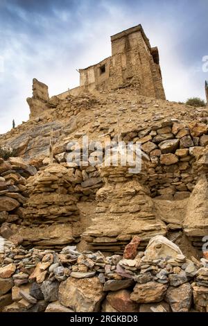 View from Zanskar valley - Zangla village - Ladakh - Jammu and Kashmir ...
