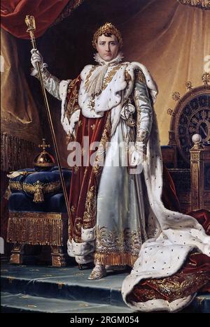 Joseph-Napoléon Bonaparte, brother of Napoleon Bonaparte crowned as ...