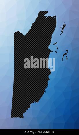 Vector low poly map of Belize Stock Vector Image & Art - Alamy