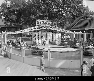 Vintage amusement park Whip ride Stock Photo - Alamy