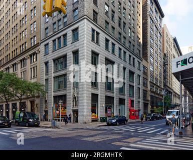 Midtown South: White terra cotta sheathes the base of Gothic-styled ...