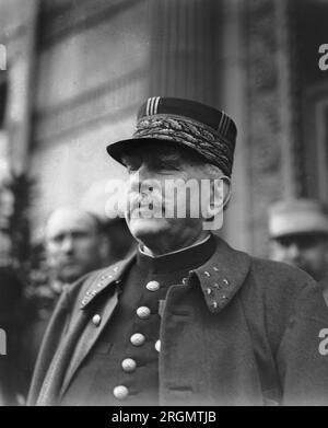 A historical photograph of Marshal Joffie taken on April 18, 1922 ...